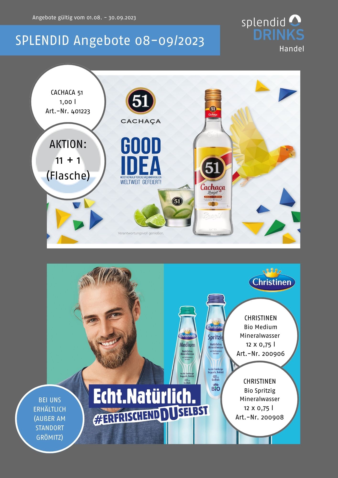 Sortiment | Splendid Drinks