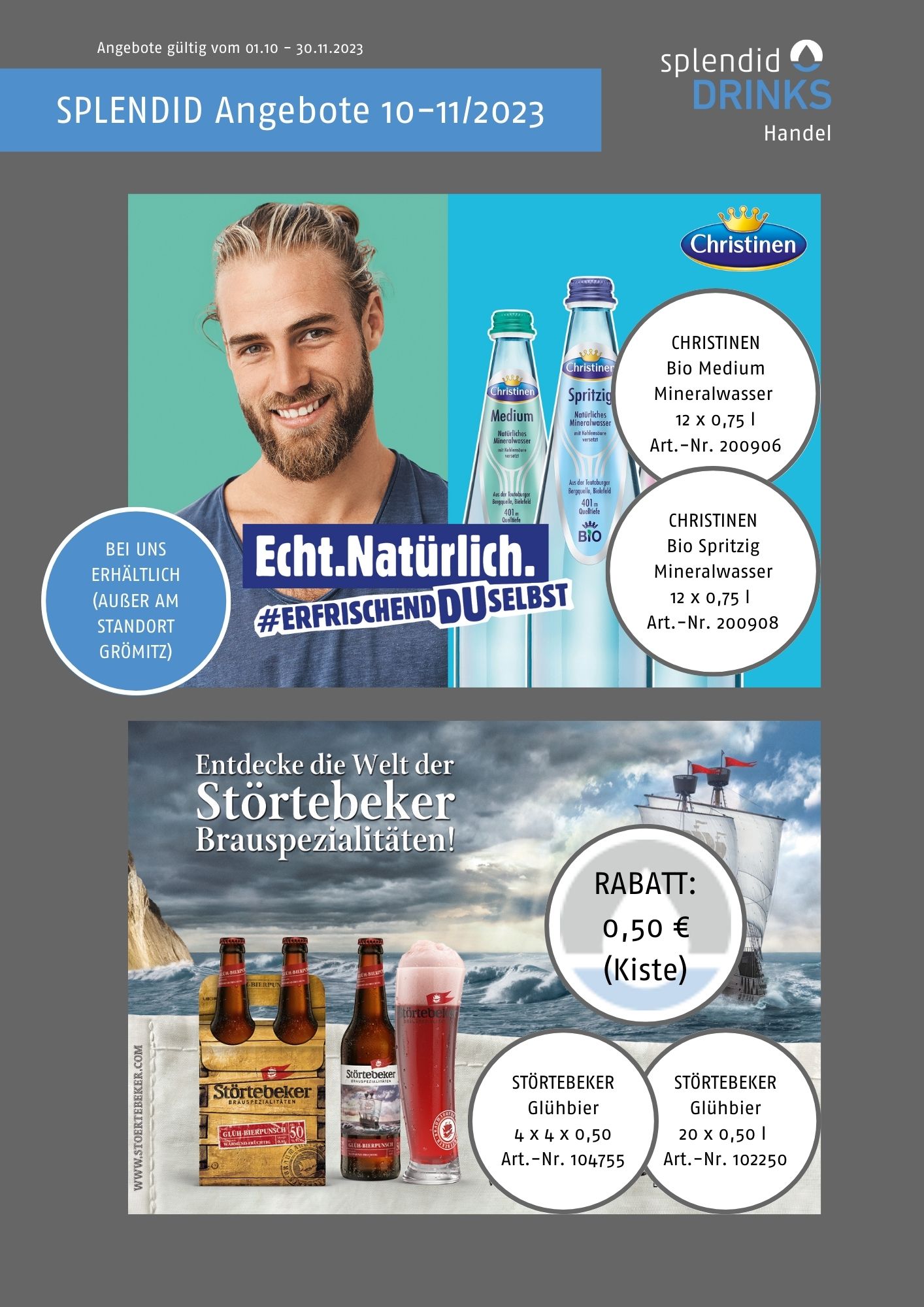 Sortiment | Splendid Drinks