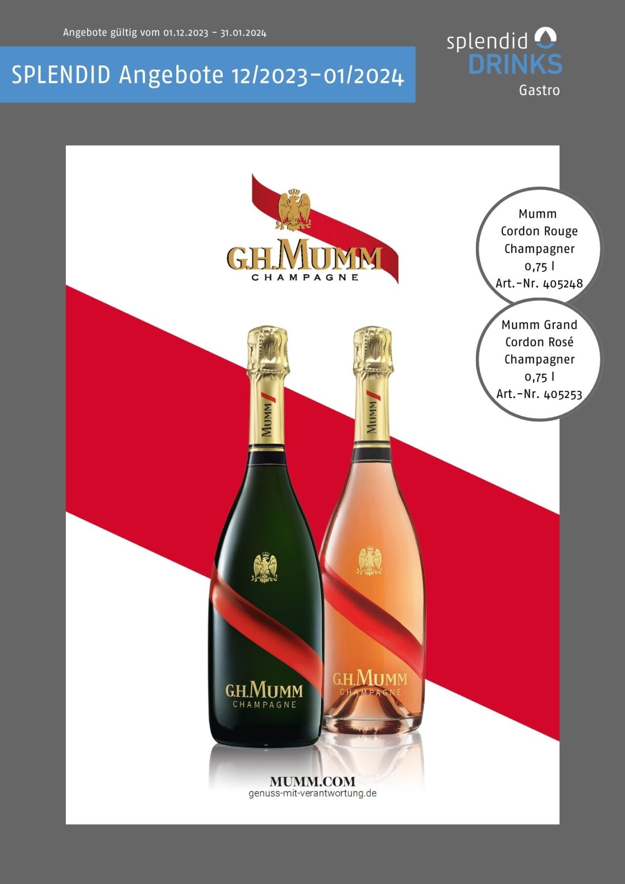 Sortiment | Splendid Drinks