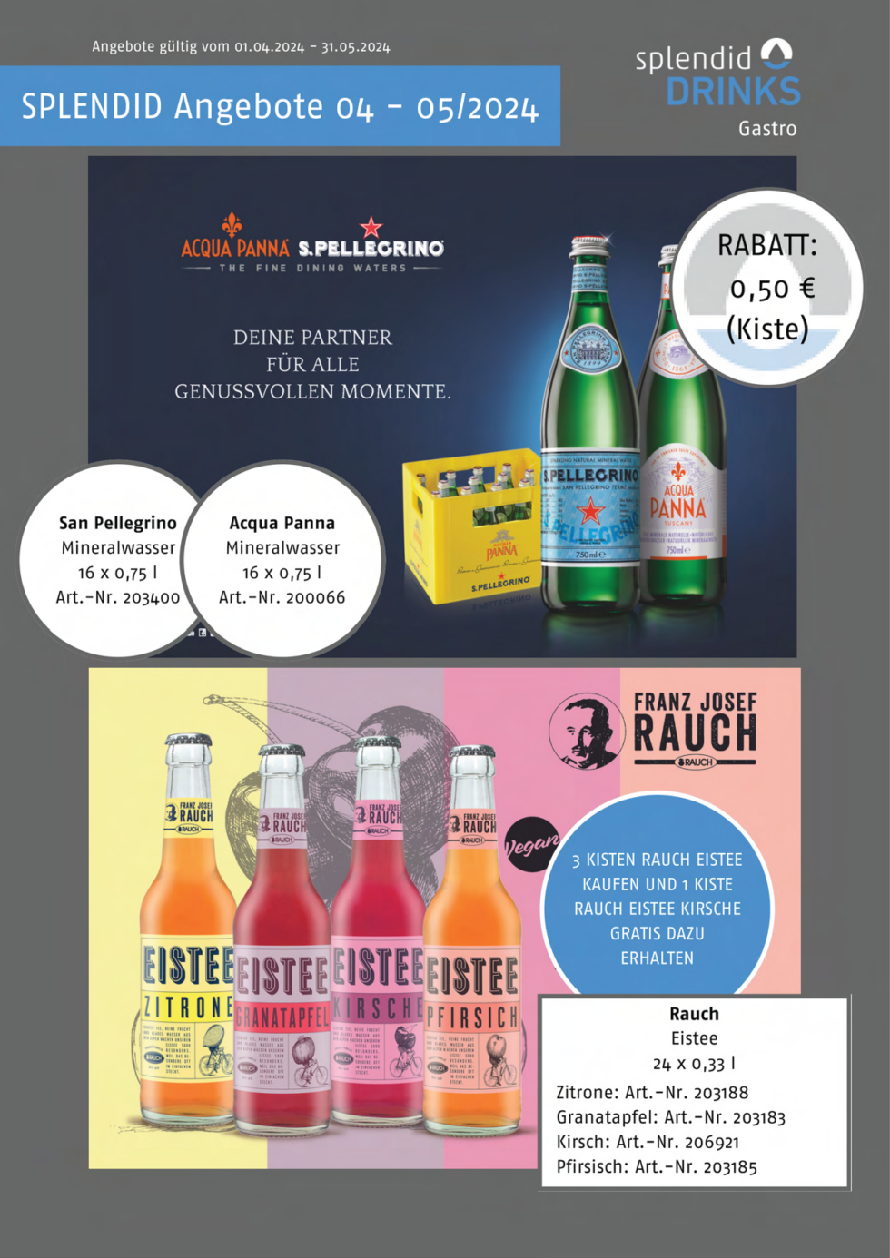 Sortiment | Splendid Drinks