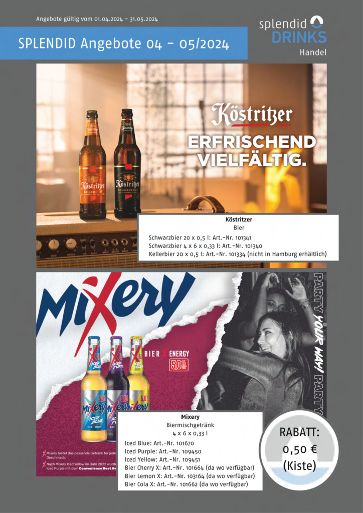 Sortiment | Splendid Drinks